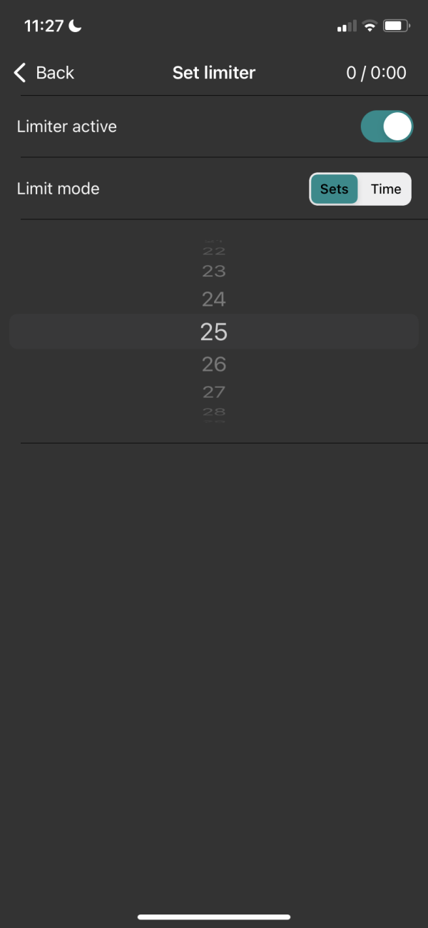 New app feature: Set & Time Limiter • EMDR Kit