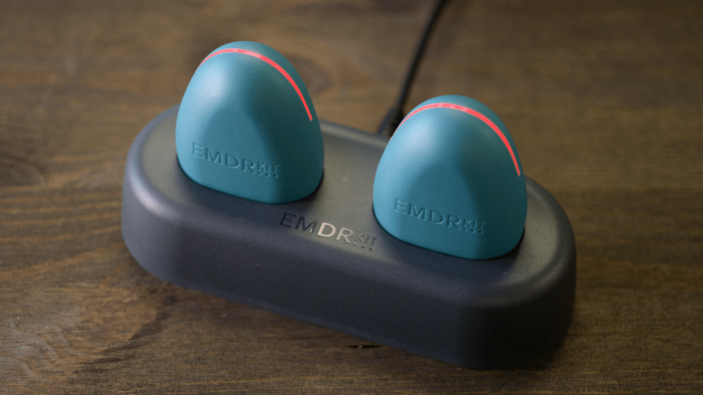 Wireless Pulsators and Dockingstation • EMDR Kit